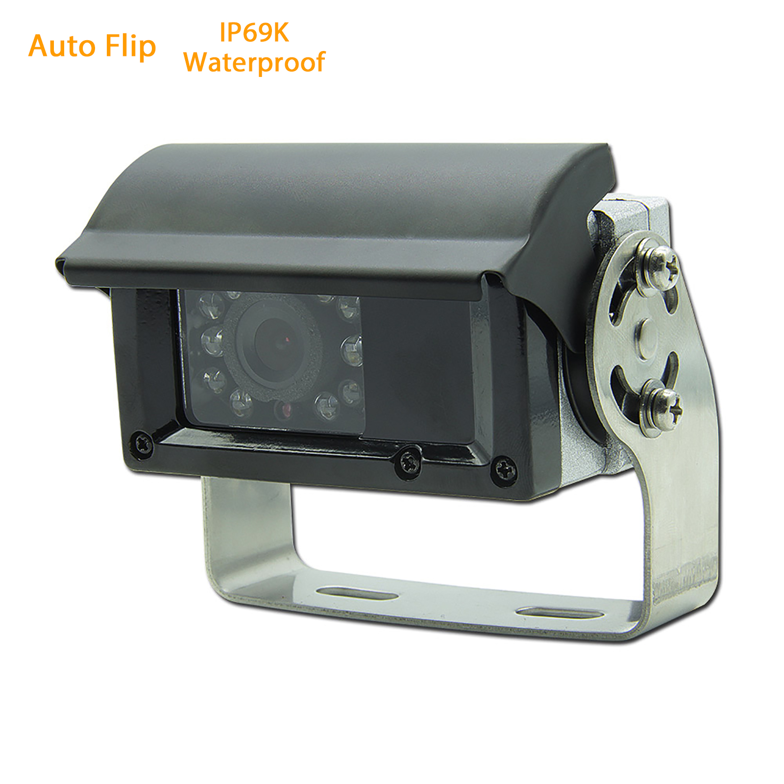 Motorized Auto Flip Ahd Camera With Ip69k Protection