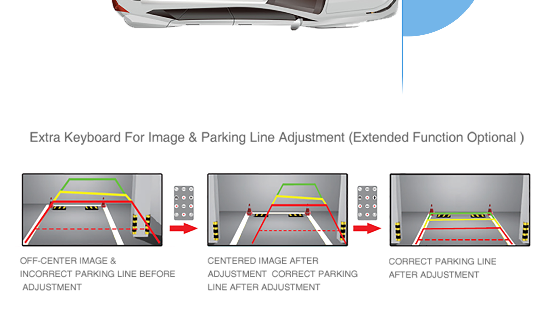 Real 180° Super Wide Angle Car Backup Camera - PJ