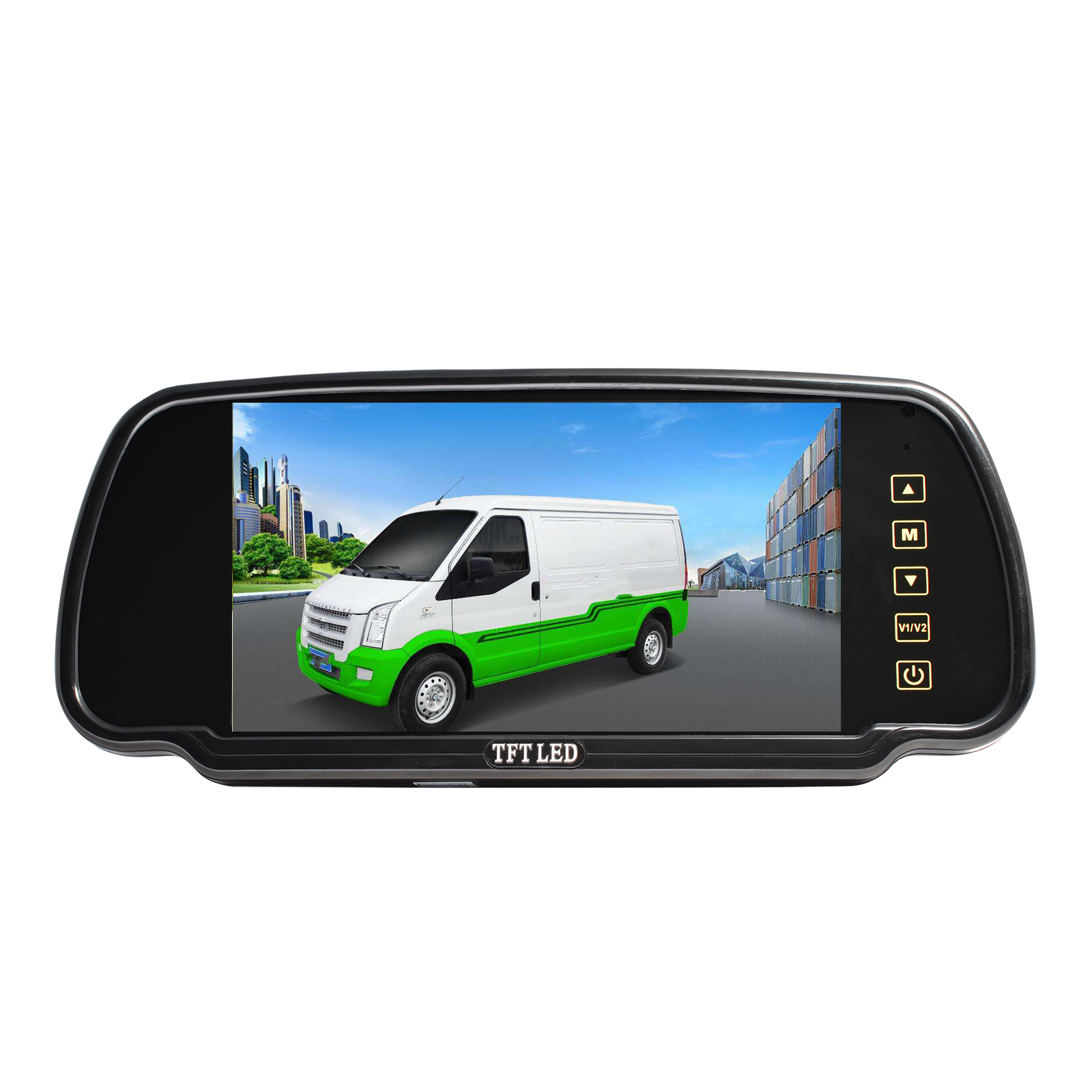 Seamless Integrated Vehicle Mirror Camera System