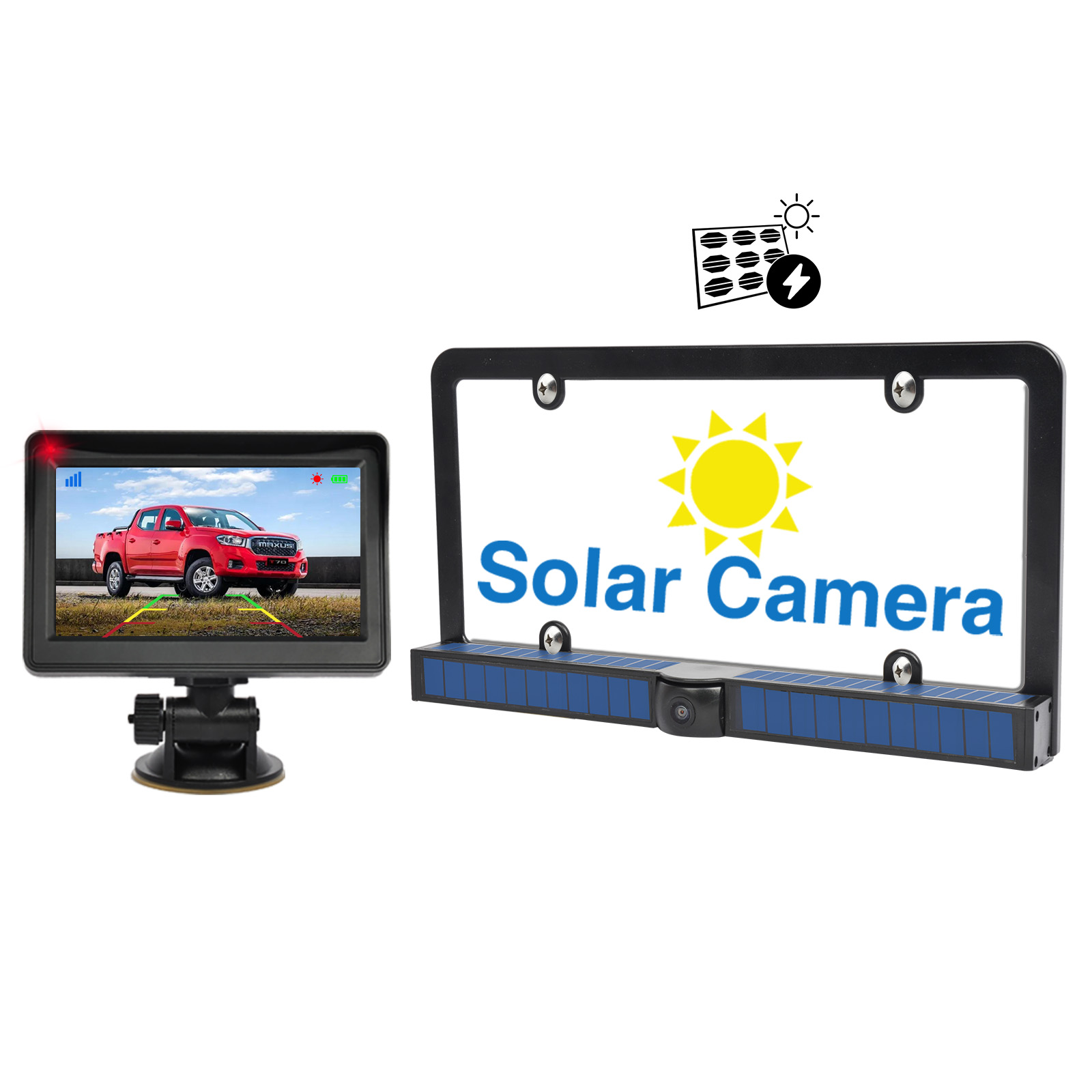 Energy-Saving Solar-Powered Wireless Camera System