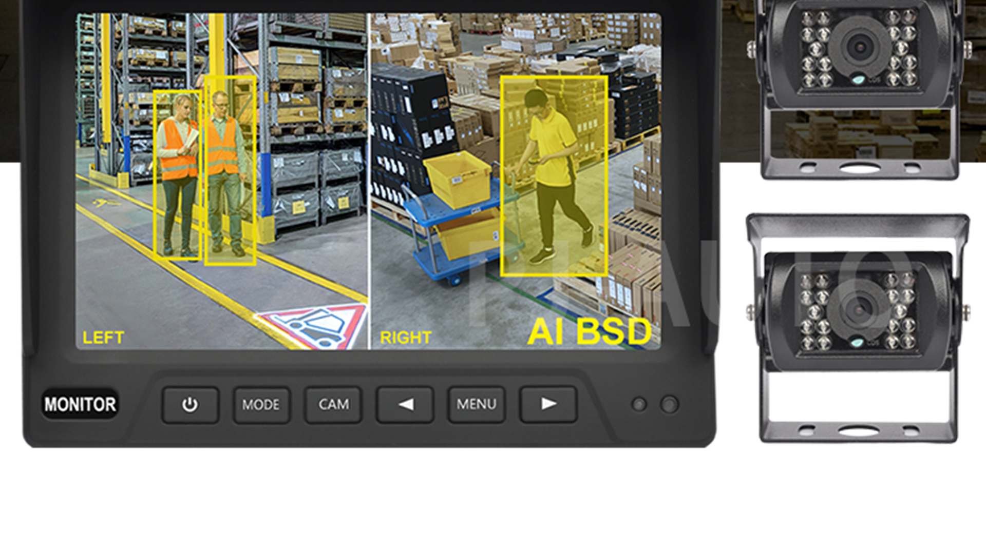 AI BSD: Forklift Blind Spot Detection | PJ AutoTech