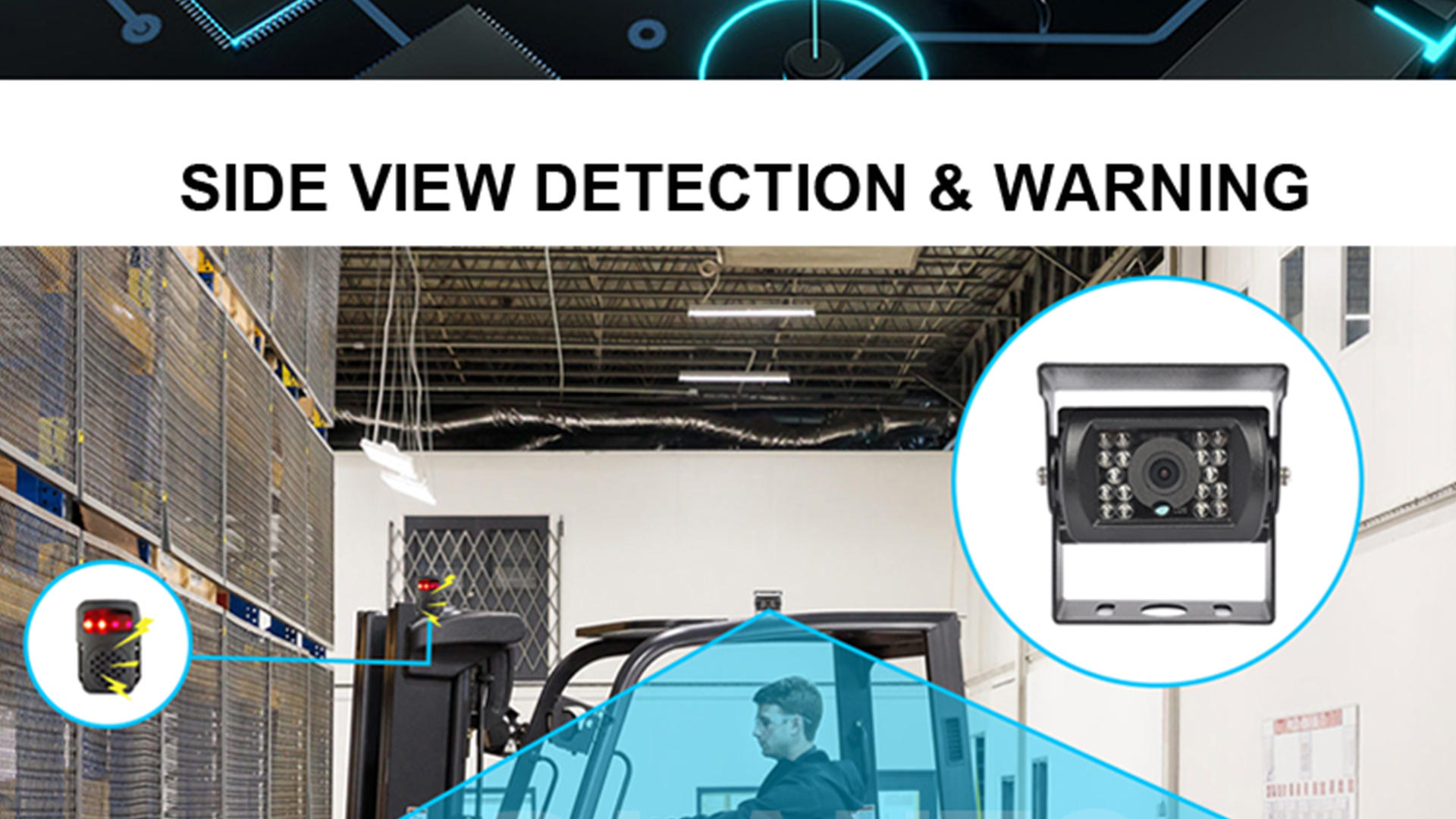 AI BSD: Forklift Blind Spot Detection | PJ AutoTech