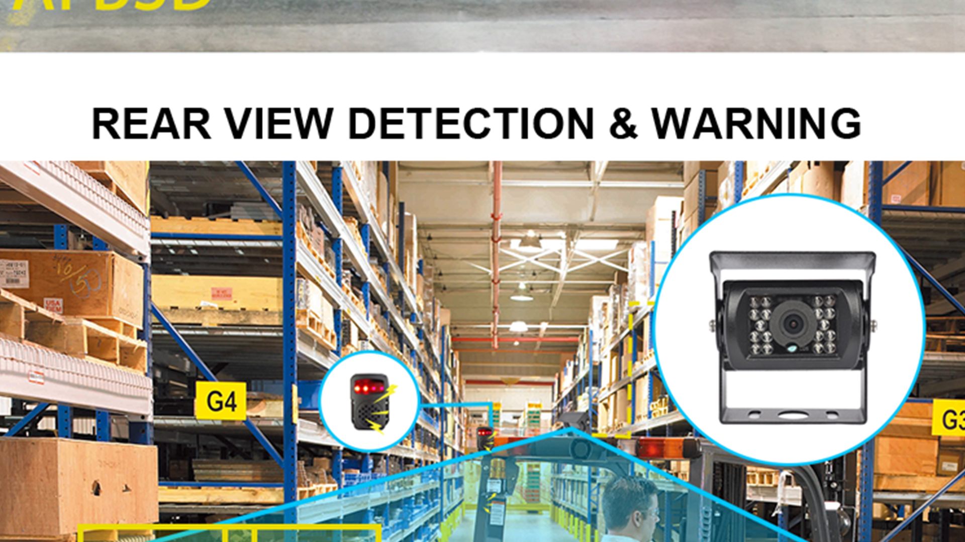 AI BSD: Forklift Blind Spot Detection | PJ AutoTech
