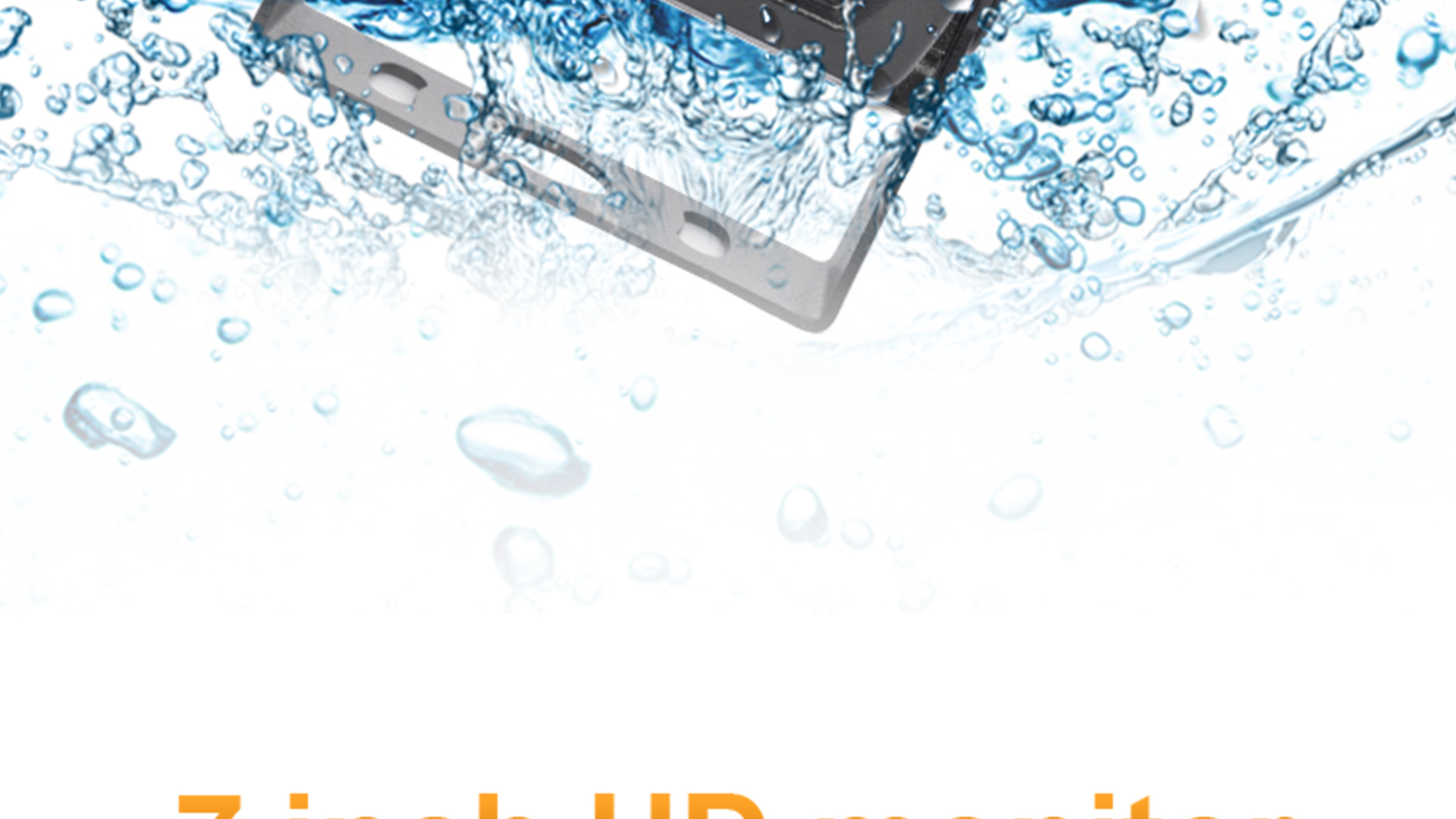 7" BSD Blind Spot Detection Monitor System