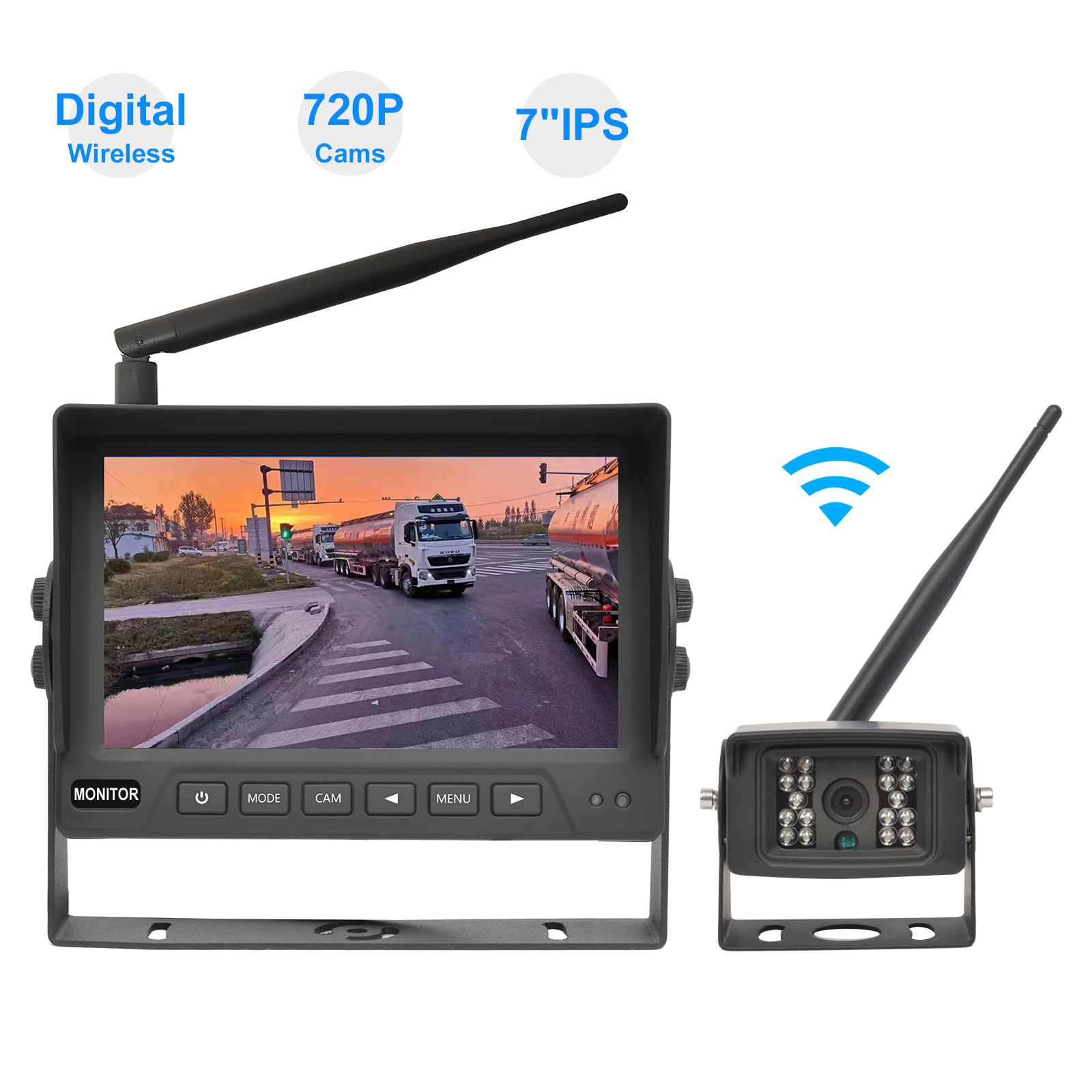 PJAuto's New Digital Wireless Camera Monitor System