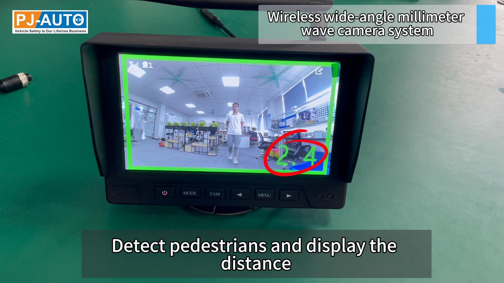Powerful anti-interference capability, PJAUTO wireless wide-angle ...