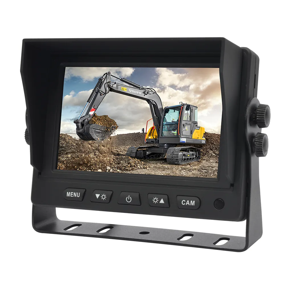 PJAUTO 5 Inch IPS Monitor truck bus Car Monitor System